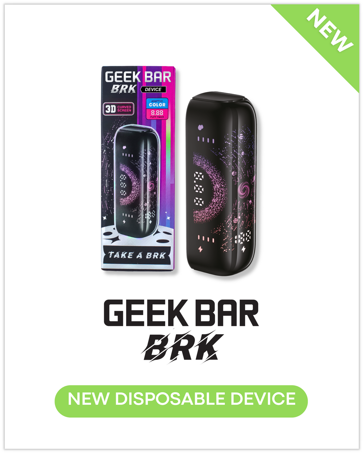 Geek Bar BRK Device — Fat Panda Manitoba