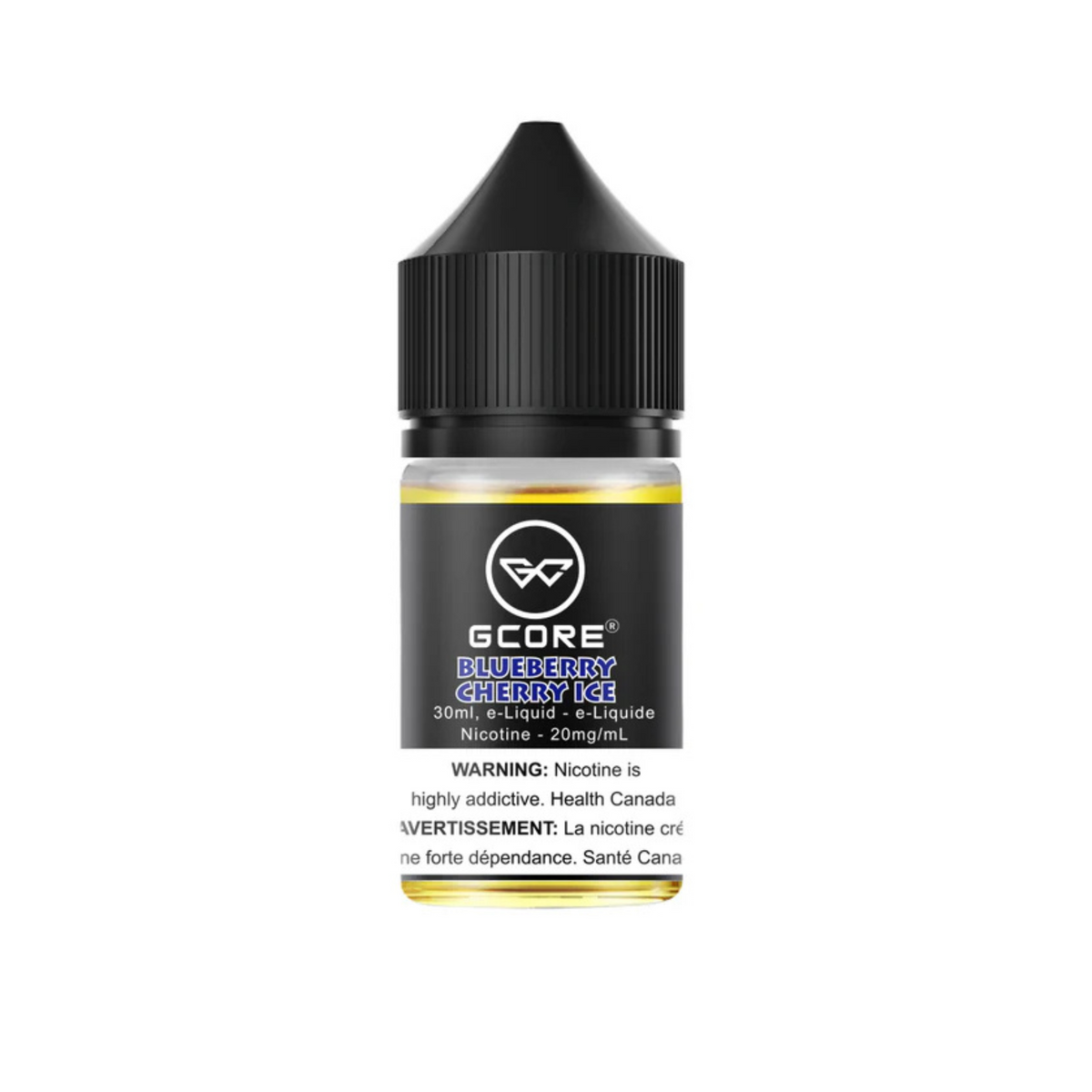 GCORE Salt - Blueberry Cherry Ice 30ml — Fat Panda Manitoba