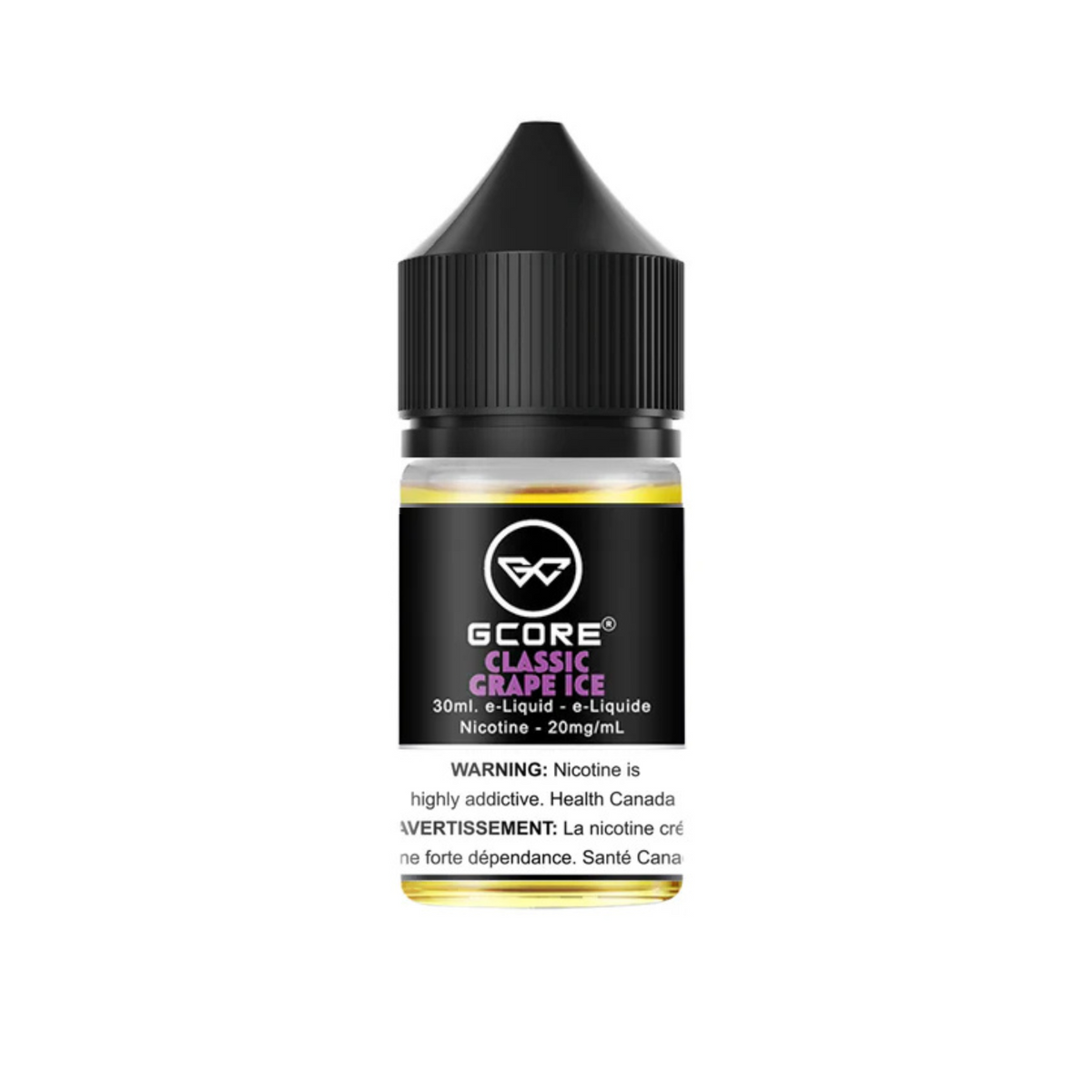 GCORE Salt - Classic Grape Ice 30ml — Fat Panda Manitoba